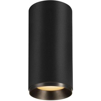 SLV Spot en saillie Numinos L Dali cylindre noir 2700K - 36 deg - 1004603