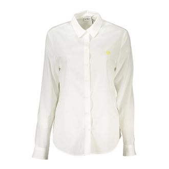 Desigual Femme, Blouses et Chemises, Blanc, Taille: 38 FR V&ecirc;tements