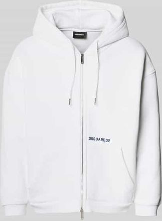Dsquared2 Oversized Sweatjacke aus Baumwoll-Mix