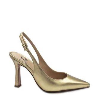 Roberto Festa Milano Laminierte Slingback-Pumps - - Shoes - Damen - Gelb - 38 EU