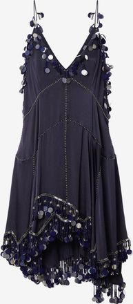 Isabel Marant Robe Ludna - Femme - Bleu Nuit - Taille 34 - Isabel Marant