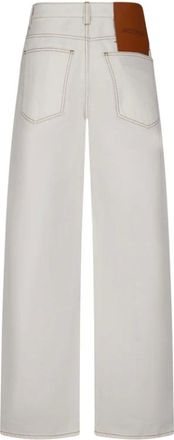 Jacquemus Homme, Jeans, Blanc, Taille: W32 Le De N&icirc;mes Large
