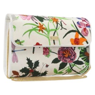 Gucci Sac bandouli&egrave;re vintage en toile Pre-owned - Femme - Pre-owned - Multicolore - Taille: ONE Size
