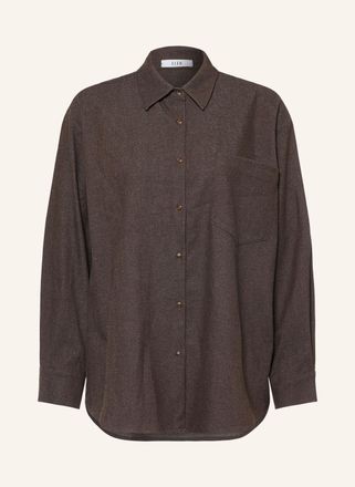 Eleh Eleh Hemdbluse Aus Flanell braun