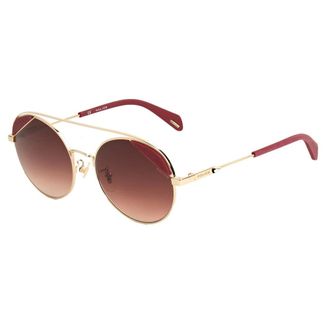 Police Femme, Accessoires, Rose, Taille: ONE Size Lunettes de soleil en m&eacute;tal rose avec filtre UV