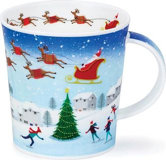 Dunoon Becher Lomond Christmas Skaters - 0,32l