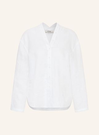 COS Cos Leinenbluse weiss