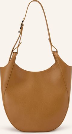 Longchamp Schultertasche Le Foulonn&eacute; Large braun