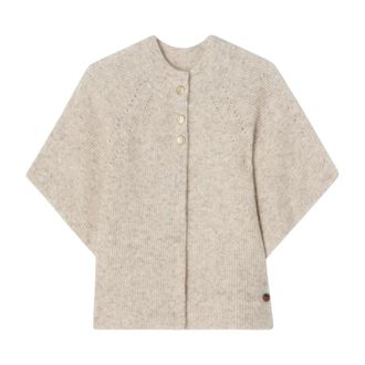 Busnel Femme, Pulls, Beige, Taille: 36 FR Vilanie Cardigan