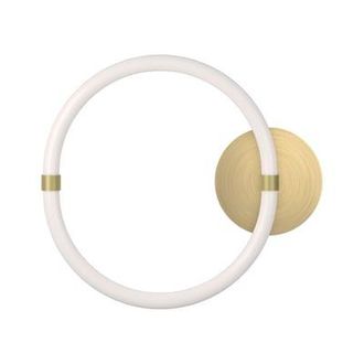 PETITE FRITURE Applique Unseen - Blanc - Laiton - Designer Studiopepe