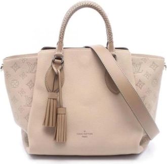 Louis Vuitton Sac Mahina Pre-owned - Femme - Pre-owned - Beige - Taille: ONE Size