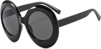 Generic Lunettes De Soleil Dext&eacute;rieur &Agrave; Grande Monture For Femmes, For Les D&eacute;placements Quotidiens, Vacances Et Loisirs(Black)