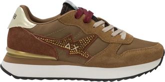 Sun 68 Femme, Chaussures, Brun, Taille: 38 EU Stargirl Strass Logo
