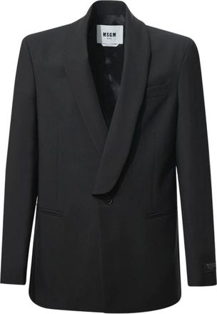 Msgm Msgm, Homme, Vestes, Noir, Taille: M Msgm Vestes Black