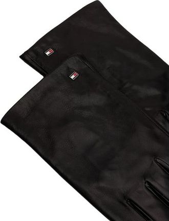 Tommy Hilfiger Hilfiger Flagge Lederhandschuhe - Schwarz