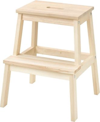 IKEA Trittstufe aus Holz, Beige