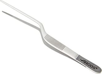 Arcos Pr&auml;zisionspinzette - Edelstahl 140 mm - Vielseitige K&uuml;chenwerkzeug f&uuml;r Emplatar - Langlebig und Robust