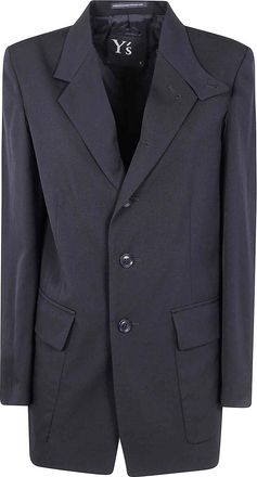 Yohji Yamamoto Veste Casual - Noir