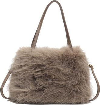 Generic Sac &agrave; bandouli&egrave;re noir pour femme avec sangle de poche pour un usage quotidien, sac de style automne hiver, caf&eacute;, 24 x 18x 10 cm