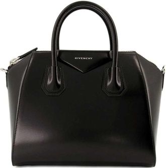 Givenchy Petit Sac &agrave; Main Antigona En Cuir Noir