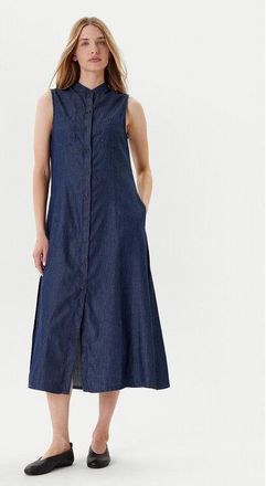 Benetton United Colors Of Benetton Kleid für den Alltag 44KCDV0BH Dunkelblau Regular Fit