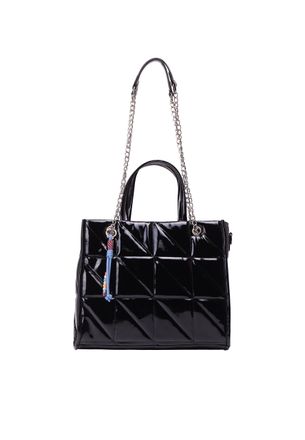 Mymo Womens Handtasche, SCHWARZ