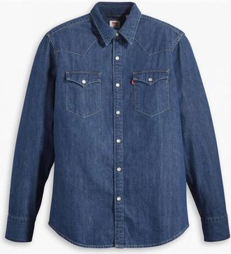 Levi's Homme, Chemises, Bleu, Taille: M Denim Chemises