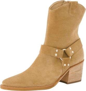 Paul Green Stiefelette 8201-047, Rauleder, Beige, Damen EU 7/40,5
