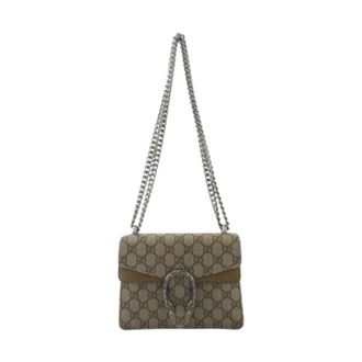 Gucci Sac bandouli&egrave;re vintage Pre-owned - Femme - Pre-owned - Brun - Taille: ONE Size