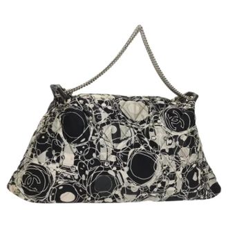 Chanel Pre-owned Soie sacs-chanel - Femme - Pre-owned - Noir - Taille: ONE Size
