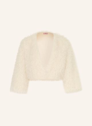 Vera Mont Vm Vera Mont Kunstfell-Bolero Mit 3/4-Arm weiss