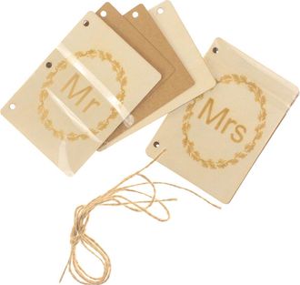 BESPORTBLE 4 Stück Ehegelübdebuch aus Holz mit Kraftpapier Rustikales Notizbuch für Hochzeit und Verlobung mit Juteschnur Gebunden Selbstgemacht Hochzeitsaccesso