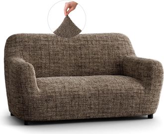 Paulato by GA.I.CO. PAULATO - Sofabezug 2 Sitzer Stretch Mikrofaser, kratzfestes Gewebe, maschinenwaschbar, WavyTech-Technologie und Oeko-TEX-Zertifizierung - Kollektion 