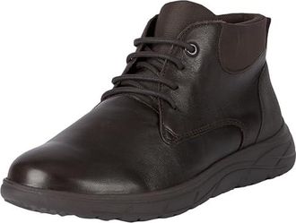 Geox Homme Portello Bateau cheville, Café, 39 EU