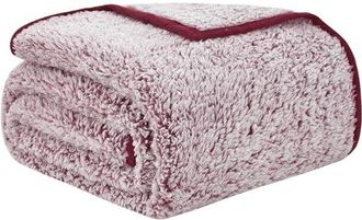 Emme Couverture Polaire pelucheuse en Microfibre Ultra Douce et Chaude, Sherpa Ultra Douce et Confortable, pour canap&eacute; et Sofa, l&eacute;g&egrave;re, r&eacute;versible, 152 x 2