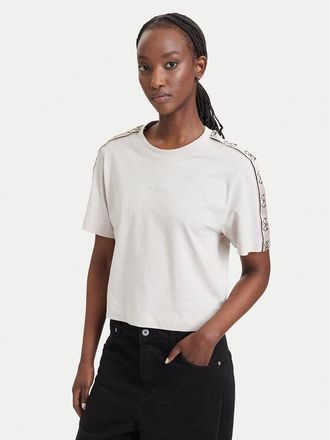Guess T-Shirt V3RI08 I3Z14 Beige Regular Fit