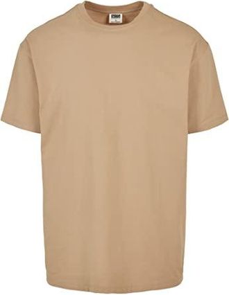 Urban Classics Th&eacute; Organique Basique T-Shirt, Beige Union, XXXXXL Homme