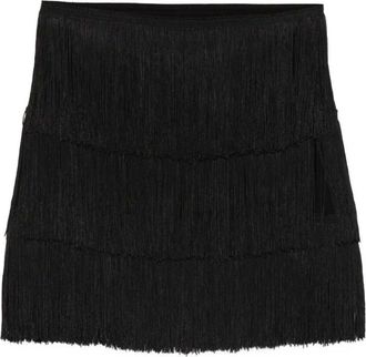Norma Kamali Mini-jupe &agrave; franges