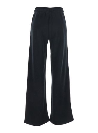 Polo Ralph Lauren Womens Pants Black Pony Embroidery Trousers