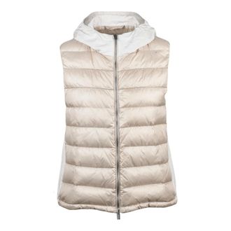 PESERICO Femme, Vestes, Beige, Taille: 42 FR Gilet &Eacute;vas&eacute;