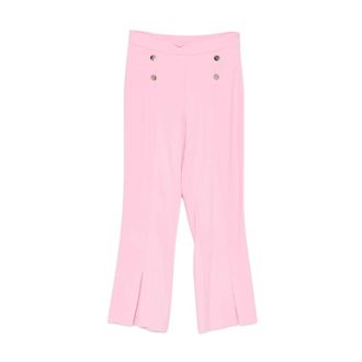 Simona Corsellini Femme, Pantalons, Rose, Taille: 38 FR Pantalon Large