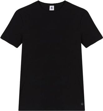 Petit Bateau A0A1L T-Shirt, Black, M Femme