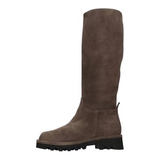 Lorena Paggi Velourfandango Stiefel - - Shoes - Damen - Braun - 39 EU