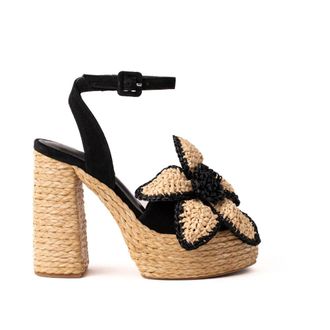 Paloma Barcel&oacute; Femme, Chaussures, Noir, Taille: 40 EU Tracy Suede Sandal