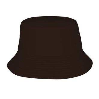Generic Chapeau De Godet Image De Chocolat Chapeau De P&ecirc;che &Agrave; Large Bord Respirant Bonnet De Soleil, pour Chasse, La Randonn&eacute;e, Plage, 56-58cm