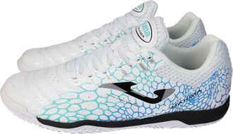 Joma Maxima 2502 IN MAXS2502IN, Men Indoor Football Trainers, White, 44,5 EU
