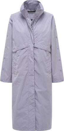 Navahoo Damen Parka &Uuml;bergangsjacke Zenbl&uuml;te mit Stehkragen