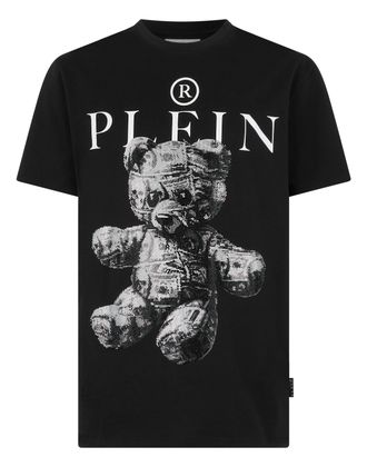 Philipp Plein Kurzarm-Rundhals-T-Shirt Teddy