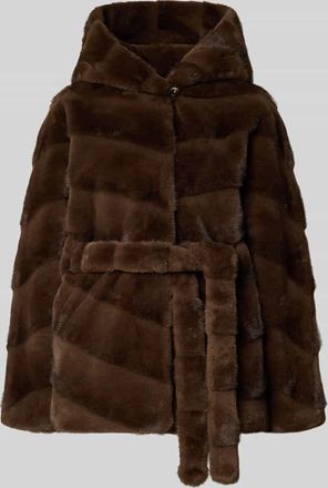 Rinascimento Jacke mit Kapuze und Bindeg&uuml;rtel