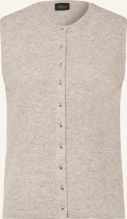s.Oliver Black Label S.Oliver Black Label Strickweste weiss